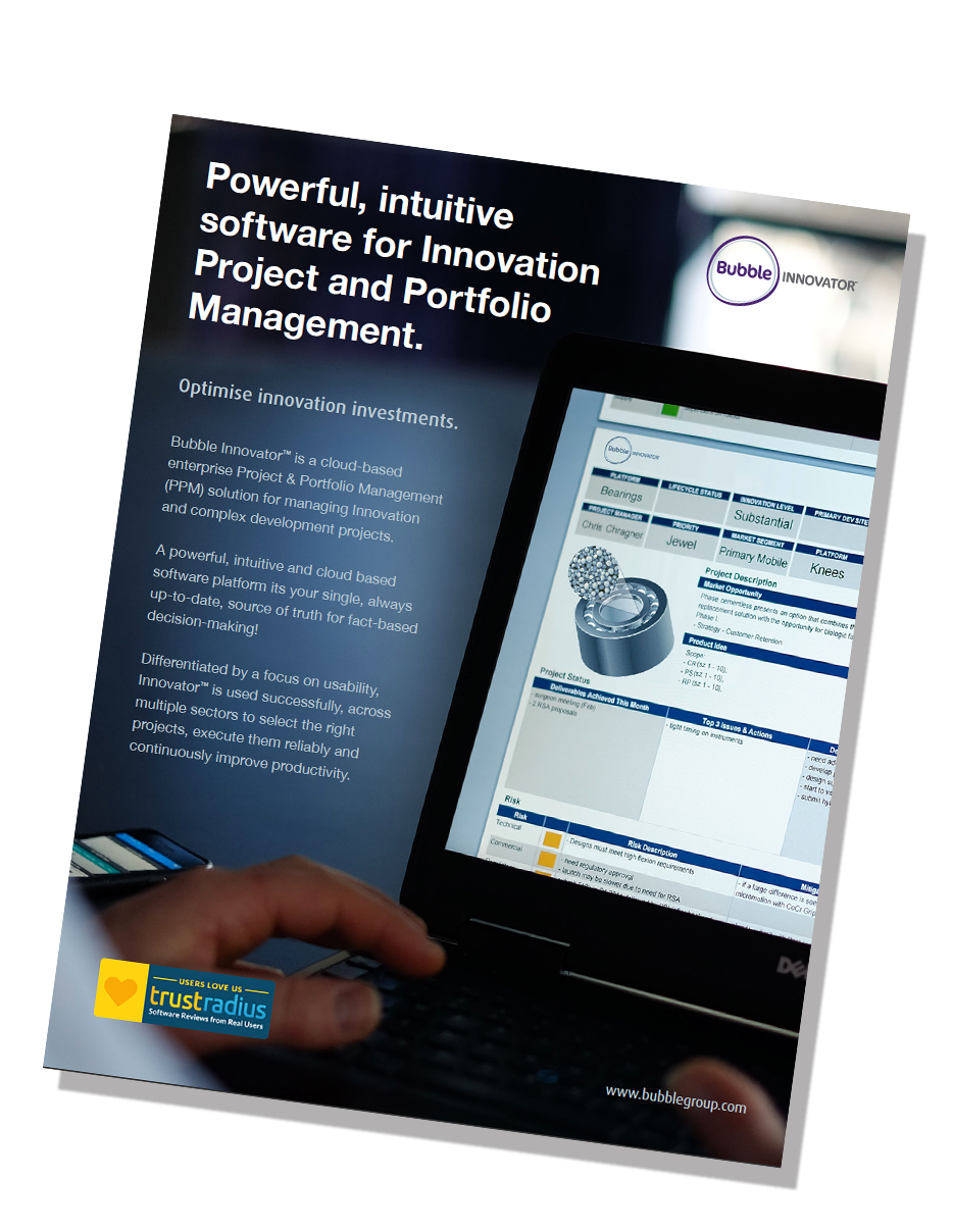 Bubble Innovator™ | PPM Software Overview Document – Bubble PPM Software