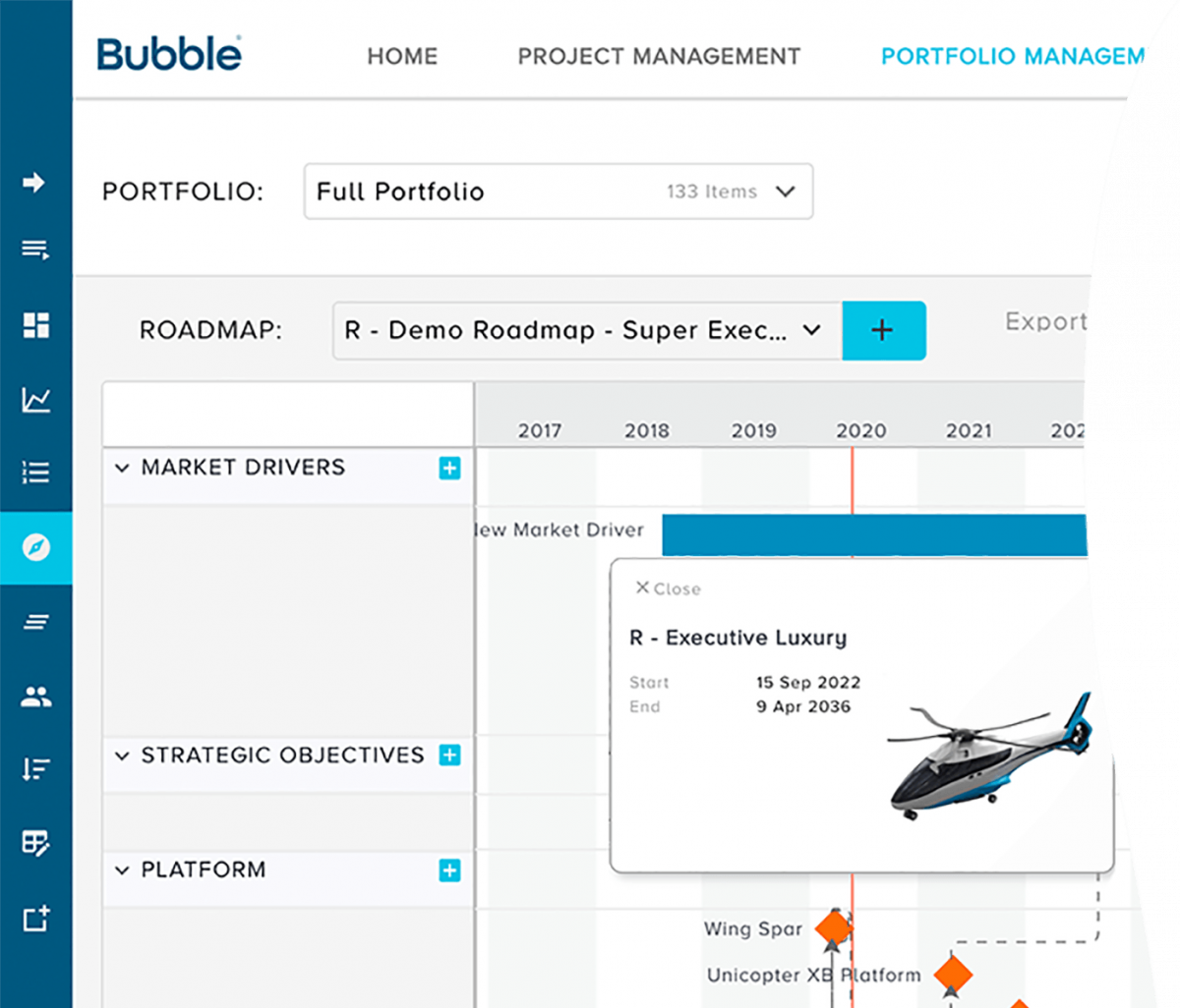 Bubble PPM Software – Project Portfolio Management Solutions | PPM Software